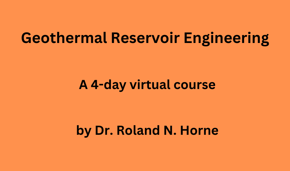 Geothermal Reservoir Engineering – LDI Training